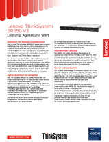 Lenovo ThinkSystem SR250 V3 Datasheet > Lenovo Press