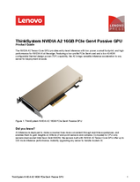 ThinkSystem NVIDIA A2 16GB PCIe Gen4 Passive GPU > Lenovo Press