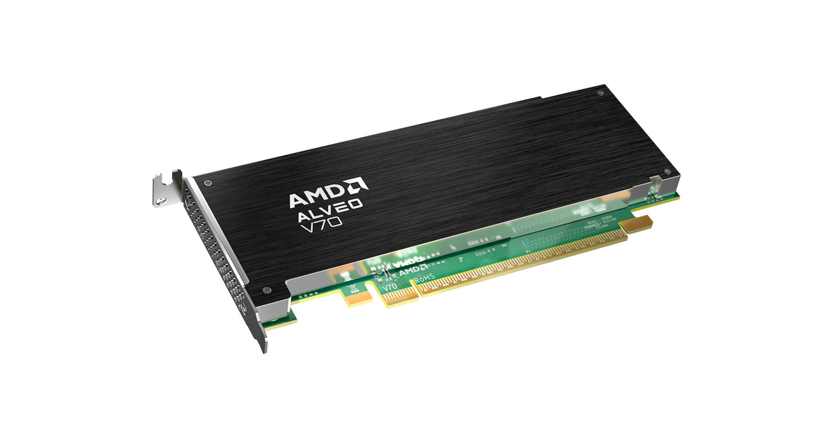 ThinkSystem AMD Alveo V70 Datacenter Accelerator Adapter Product Guide ...